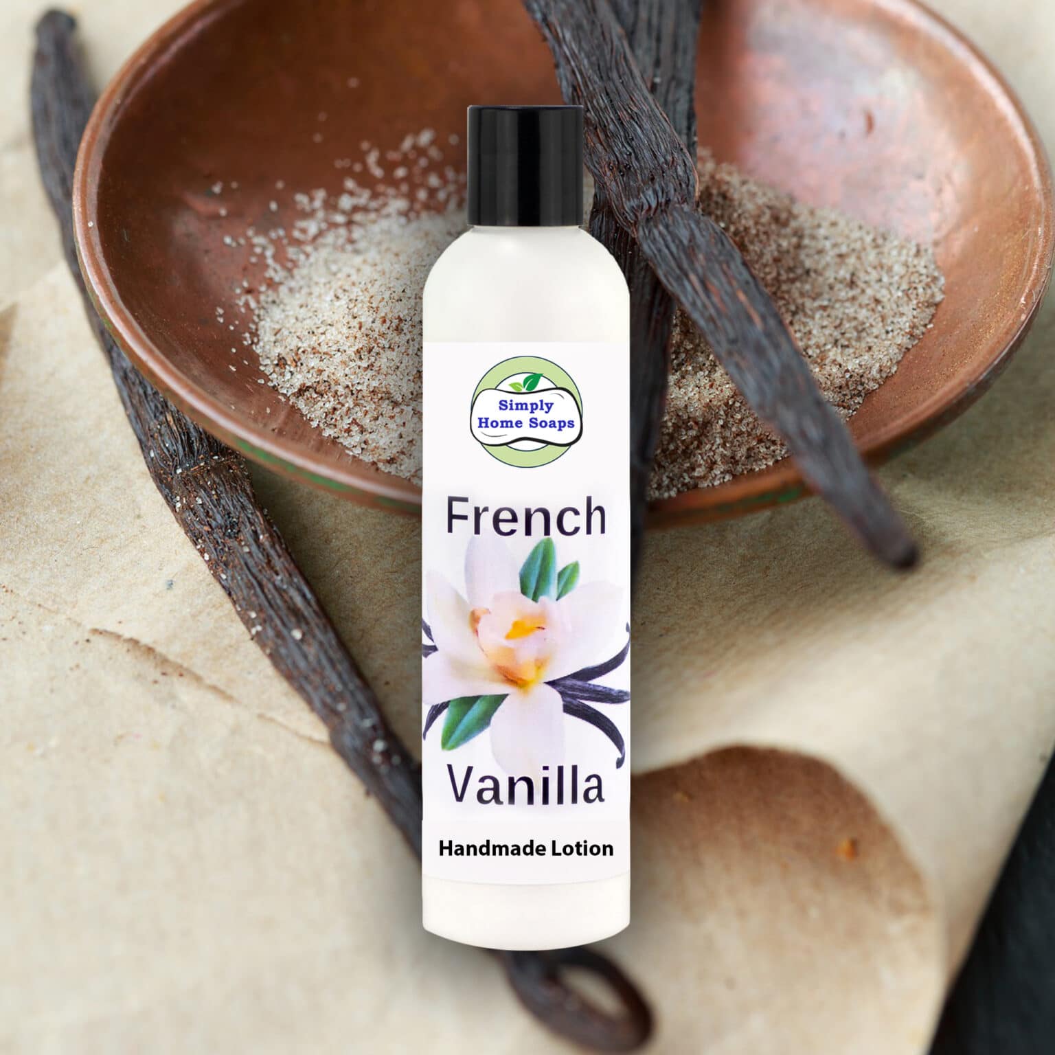French Vanilla Body Lotion - Simply Home Soaps