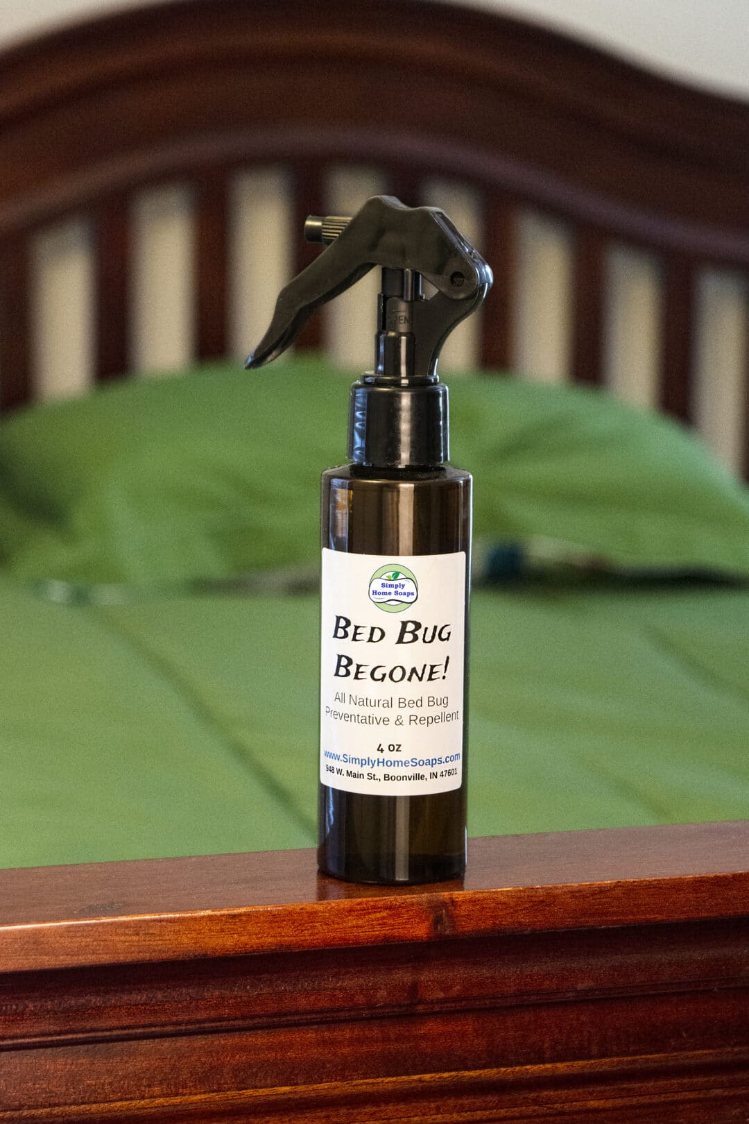 Bed Bug Begone Spray with Essential Oils - Simply Home Soaps